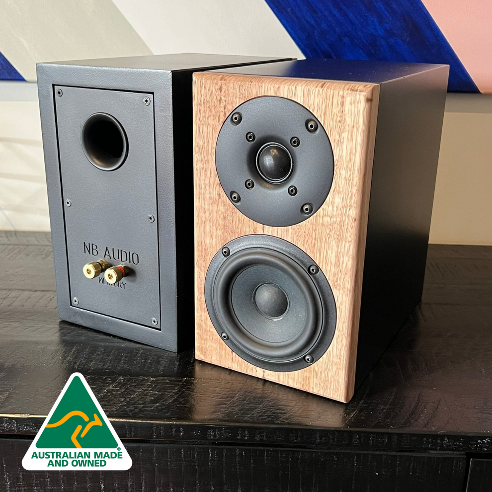 NB AUDIO - Mercury Bookshelf Speaker Pair - Hardwood Baffle - Demo – NB ...